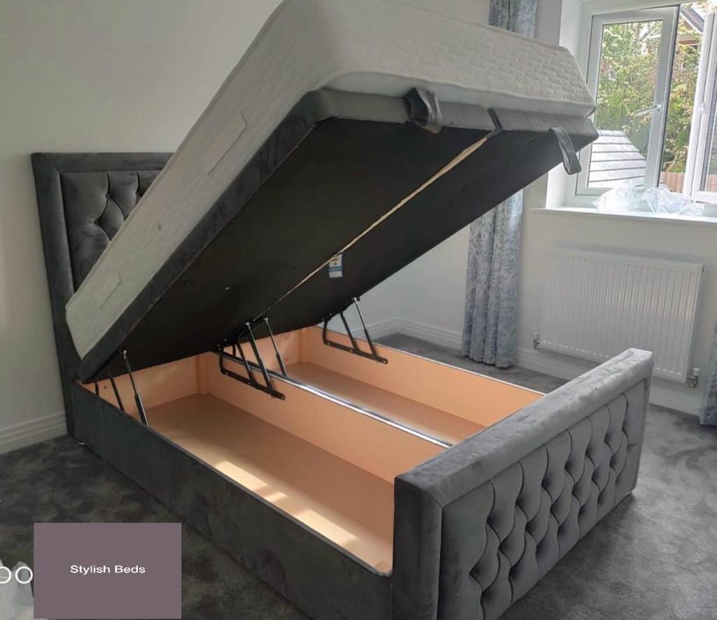 Princess Divan Ottoman With Footboard – The Bed Frames